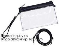 China Drawstring Bags, Waterproof Small Clear Bag For Stadium Colleges Sport Event Work Concert Security Approved for sale