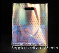 China Laser Handle Shoulder Bag Glitter Tote Bag Pvc Holographic Bag, vinyl rainbow, Beach Swimming Tote for sale
