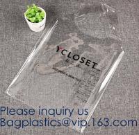 China Travel Shopping Shoulder Bags, TPU, PVC, EVA, Soft Handle Women Transparent Beach Bags, Drawstring Bags for sale