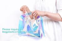 China Reflective laser PU leather bag, Iridescent Tote, Fashion Holographic Handbag, Privacy Bag, Stadium Work Bag for sale