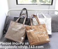 China Crossbody Fashion Tyvek Tote Bag, Tyvek Craft Paper Tote Bag, Storage, Travel, Promotion, Makeup Packing for sale