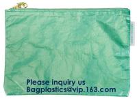 China Tyvek purse, Makeup bags, Cosmetic Pouch, Travel Accessories, Toiletry, Makeup Multiple Storage Compartment for sale