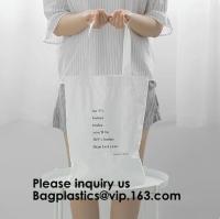 China Washable TYVEK Kraft Paper Shopping Bag Shoulder Handbag DuPont Paper Tote Bag With Cotton Linen Lining for sale