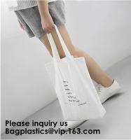 China Washable TYVEK Kraft Paper Shopping Bag Shoulder Handbag DuPont Paper Tote Bag With Cotton Linen Lining for sale