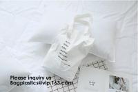 China Washable TYVEK Kraft Paper Shopping Bag Shoulder Handbag DuPont Paper Tote Bag With Cotton Linen Lining for sale