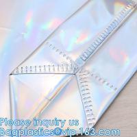 China Holographic Rainbow Handbag Reusable Bags, Gym Sports Security Travel Beach Lunch Box Restaurant Takeouts for sale