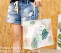 China Loop Handles, Shopping Bags With Gusset Cardboard Bottom, Frosted Merchandise Retail Bags, Gifts, Boutiques for sale