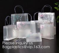 China Loop Handles, Shopping Bags With Gusset Cardboard Bottom, Frosted Merchandise Retail Bags, Gifts, Boutiques for sale