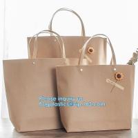 China Luxury Shopping Bags, Matte Modern Embossed Birthday Merchandise Clothing Business Store Wedding Guests for sale