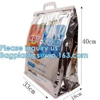 China Handle Freezer bags, Insulated Reusable Grocery Thermal Cooler Bag, THERMO ALUMINIUM FOIL LUNCH BAG for sale
