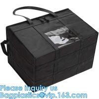 China Portable Lunch Oversized Outdoor Cooler Bag, Extra Large Heavy Duty Custom Reusable Tote Food Delivery Bag for sale