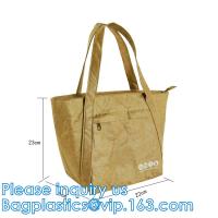 China Tyvek Cooler Tote, Nylon Polyster Lunch Bags, Picnic Bag Kraft Paper Lunch Bag, Thermal, Transport Portable for sale