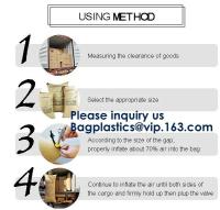 China Inflatable Void Fill Air Cushion, Pillow Dunnage Airbags, Shipping Container Cagoes Protection for sale