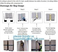 China Inflatable Void Fill Air Cushion, Pillow Dunnage Airbags, Shipping Container Cagoes Protection for sale