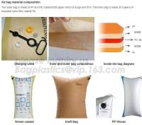 China Inflatable Void Fill Air Cushion, Pillow Dunnage Airbags, Shipping Container Cagoes Protection for sale