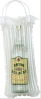 China Inflated Wine Bottle Protector Bags, Sleeves Glass Travel Transport, Air Filled Column, Leakproof Cushioning for sale