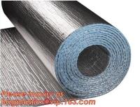 China Construction Foam Foil Backed Heat Insulation Film, Thermal Raidant Barrier sheet, Pipe Wrap, Building Roof for sale