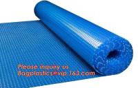 China Outdoor Swimming Pool Solar bubble spa Cover, Blanket For Home Residential Pools with reel roller for sale
