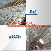 China GLASS FIBER FOIL, WOVEN FOIL, FSK PAPER FOIL, FOAM FOIL, BUBBLE FOIL, AEROGEL BLANKET CERAMIC INSULATION for sale