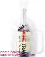 China Reusable Wine Bottle Protector, Air Bubble Cushion, Travel Sleeve Case, Leak-proof Safety Impact Resist for sale