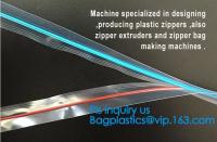 China Flange Zipper Teeth, PP/PE/PVC/EVA Plastic Flange Zipper For Pouch, PP/PE/PVC/EVA Plastic Flange Zipper for sale