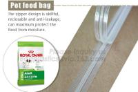 China Vaccuum Double Zipper Seal, Slider Zipper Seal, Plastic Zipper, Zipper Extruder Machine, Zipper Making Mould for sale