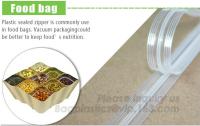 China Vaccuum Double Zipper Seal, Slider Zipper Seal, Plastic Zipper, Zipper Extruder Machine, Zipper Making Mould for sale