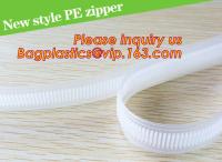 China Eco-Friendly VELCRO Seal Strip, Press-Lock Seal Zipper, Pouch Bags Accessories, Easy Tear Plastic seal lock for sale