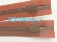 China Waterproof, Airproof Concavo Convex Slider Zipper, Flange Zip Seal, Bone Zipper, Rubber Seal, Airtight Zipper for sale