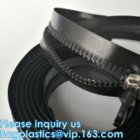 China Airtight Slider Zipper, TPU Weldable Isolation For Diving Suit, TPU Coated Tape, Resin Teeth, Metal Slider. for sale
