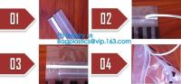 China EVA Zipper Slider, PVC Slider Zipper, TPU Zipper Seal, PP Seal Seal, Bag Accessories, Garment Accessories for sale