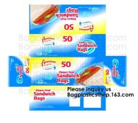 China Snap Lock Bags, Zipper Lock Fresh, Seal Fresh, Zip Grip, Grip Seal, Food Storage Bags, Gallon, Quarter Size for sale