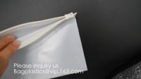 China Biodegradable compostable Double Zipper Bag Ldpe Cartoon Zip lockk Bag With Logo, Shoes & clothing, APPAREL for sale