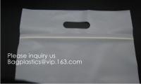 China Biodegradable compostable Double Zipper Bag Ldpe Cartoon Zip lockk Bag With Logo, Shoes & clothing, APPAREL for sale