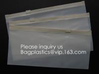 China Biodegradable compostable Double Zipper Bag Ldpe Cartoon Zip lockk Bag With Logo, Shoes & clothing, APPAREL for sale