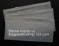 China Biodegradable compostable Double Zipper Bag Ldpe Cartoon Zip lockk Bag With Logo, Shoes & clothing, APPAREL for sale