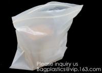 China Biodegradable compostable Double Zipper Bag Ldpe Cartoon Zip lockk Bag With Logo, Shoes & clothing, APPAREL for sale