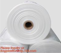 China Heavy-Duty POF Boat Shrink Wrap Film, Central Fold Film, Colored Printed Protective Heat Shrinkable Film for sale
