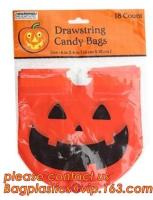 China Pumpkin Lawn Bags, Festive Leaf, Halloween Decorations, Trick Or Treating, Party Supplies, Giant Goody Bags for sale