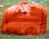 China Pumpkin Lawn Bags, Festive Leaf, Halloween Decorations, Trick Or Treating, Party Supplies, Giant Goody Bags for sale