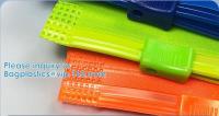 China Zipper Top Apparel Bags, Clothing, Shoes, Underwear, Garment. Bikini Swimwear Packing Bag. EVA Slide Bags for sale