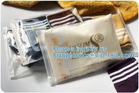 China Zipper Top Apparel Bags, Clothing, Shoes, Underwear, Garment. Bikini Swimwear Packing Bag. EVA Slide Bags for sale
