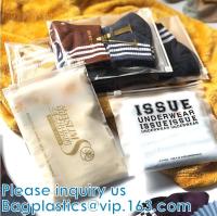China Zipper Top Apparel Bags, Clothing, Shoes, Underwear, Garment. Bikini Swimwear Packing Bag. EVA Slide Bags for sale