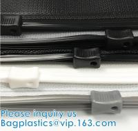 China Zipper Top Apparel Bags, Clothing, Shoes, Underwear, Garment. Bikini Swimwear Packing Bag. EVA Slide Bags for sale