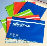 China Zipper Top Apparel Bags, Clothing, Shoes, Underwear, Garment. Bikini Swimwear Packing Bag. EVA Slide Bags for sale
