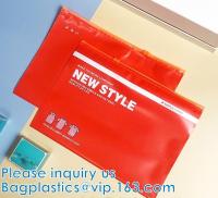 China Zipper Top Apparel Bags, Clothing, Shoes, Underwear, Garment. Bikini Swimwear Packing Bag. EVA Slide Bags for sale