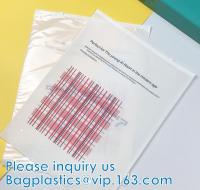 China Zipper Top Apparel Bags, Clothing, Shoes, Underwear, Garment. Bikini Swimwear Packing Bag. EVA Slide Bags for sale