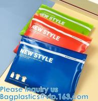 China Zipper Top Apparel Bags, Clothing, Shoes, Underwear, Garment. Bikini Swimwear Packing Bag. EVA Slide Bags for sale