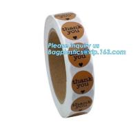 China Die Cut Foil stamping, Waterproof Vinyl PVC Custom Logo Sticker Label, matte finish, PP label, PET sticker for sale