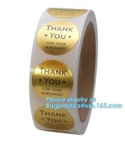 China Die Cut Foil stamping, Waterproof Vinyl PVC Custom Logo Sticker Label, matte finish, PP label, PET sticker for sale